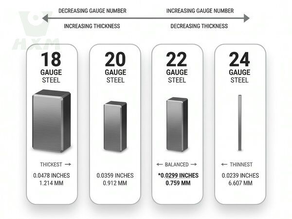 22 Gauge Steel | A Complete Guide | Huaxiao Metal