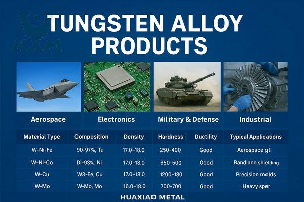 Tungsten Steel | A Complete Guide | Huaxiao Metal
