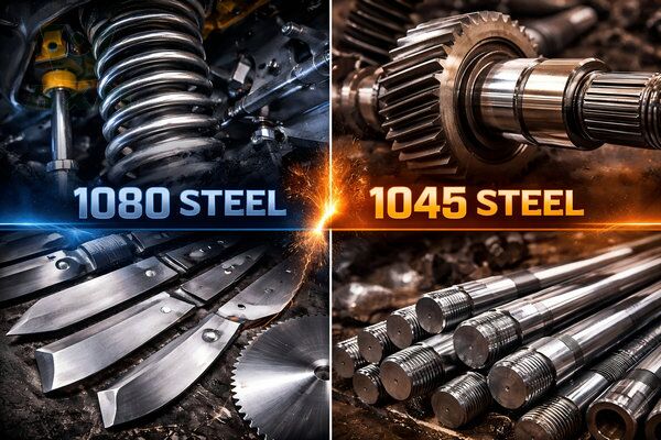 1080 Steel Vs 1045 Steel: Key Differences, Properties, Applications ...