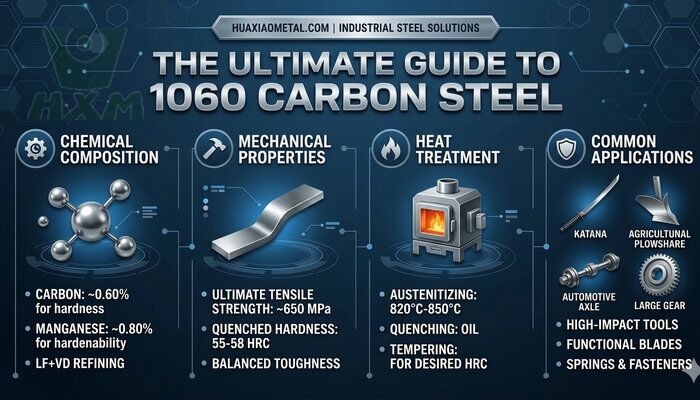 A Guide To 1060 Carbon Steel | Huaxiao Metal