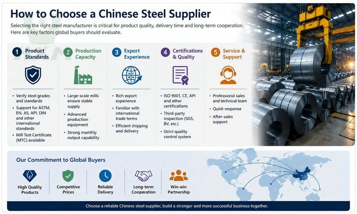 Top Chinese Steel Mills And Manufacturers In 2026 | Huaxiao Metal